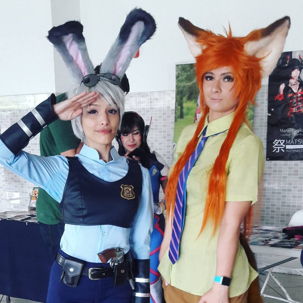 Judy Hopps e Nick Wilde - Mundo Cosplayer