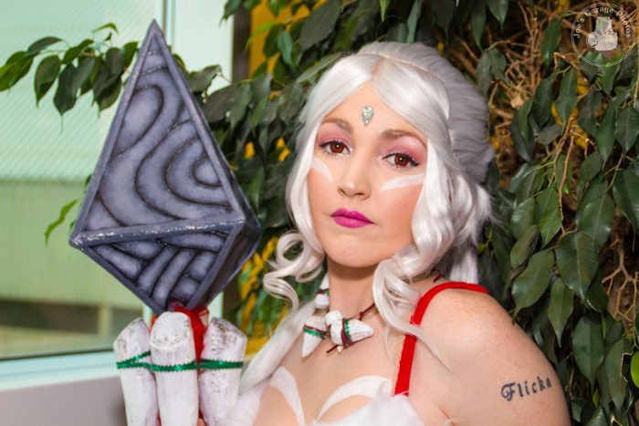 Snow Bunny Nidalee cosplay - Mundo Cosplayer