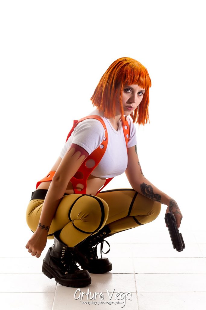 Cosplay de Leeloo do filme 'O Quinto Elemento' - Mundo Cosplayer