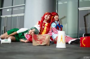 Cosplayers fazem ensaio em homenagem à Fast-Foods - Mundo Cosplayer