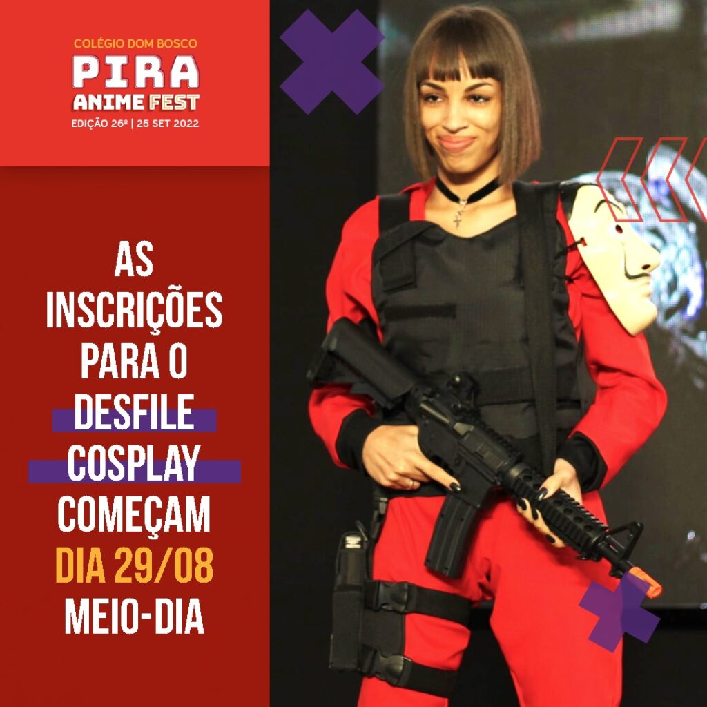 Inscrições para o Desfile Cosplay do 26º Pira Anime Fest começam dia 29 ...